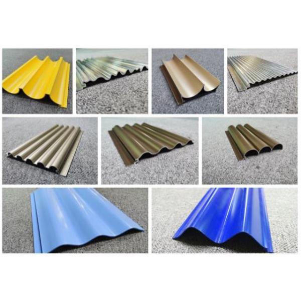 Quality Hook On Corrugated Ceiling Tiles 2x4m Polyester Powder Coating for sale