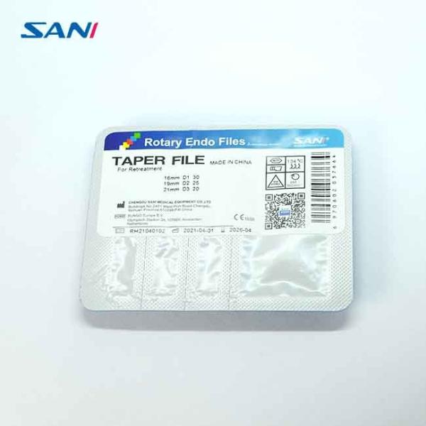 Quality Niti 3pcs/Pack Endodontic Retreatment Files CE Certification for sale