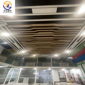 Quality Indoor Exterior Aluminium Cladding Screen ACP Strip With Black Groove OEM for sale