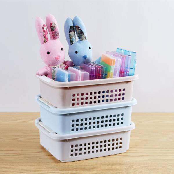 Quality Makeup Plastic Basket Organizer for Kitchen Sundry Kindergarten for sale