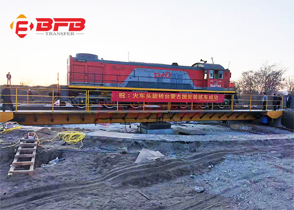 Quality Locomotive Railway 200T Turntable Rail Rotating Platform for sale