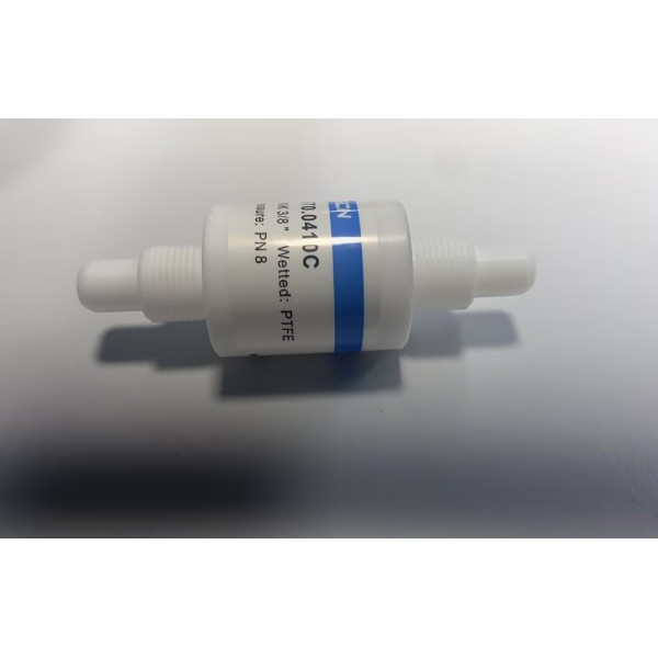Quality PTFE Wetted Plastic One Way Check Valve Anti Backflow PVC NRV Valve for sale