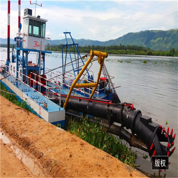 Quality Gold Dredger Machine 500m3/H 10 Inch Mining Dredger 15m for sale