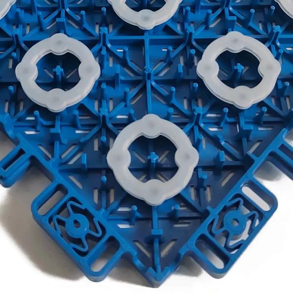 Quality Customised Water Repellent Interlocking Outdoor Badminton Basketball Flooring for sale