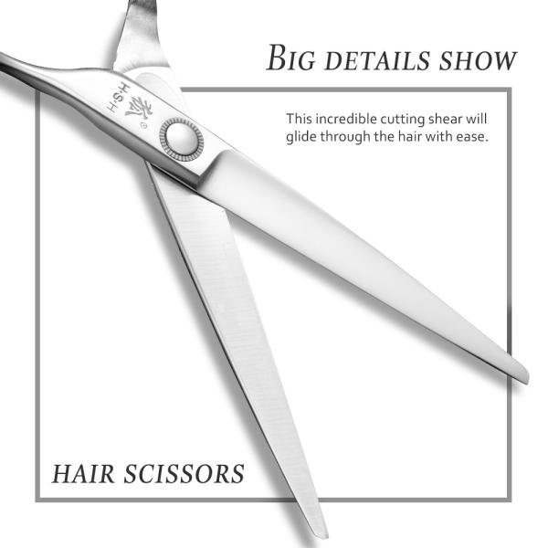 Quality Smooth Japanese Steel Scissors , Stronge Stability Japanese Hairdressing for sale