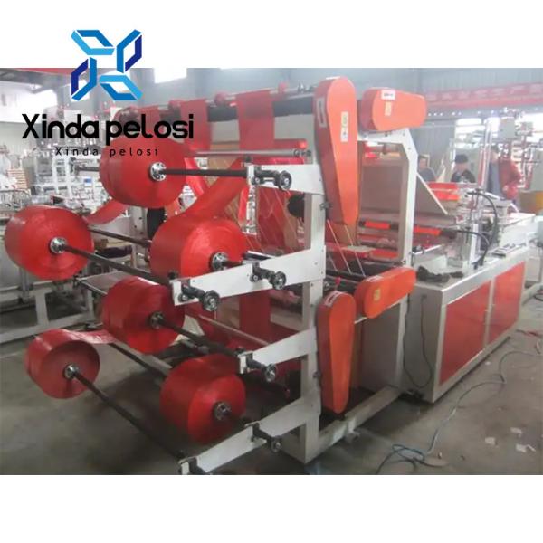 Quality Automatic Carry Bag Making Machine 220V Plastic Bag Cutting Machine With Auto for sale