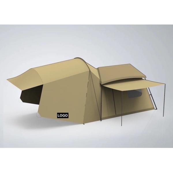 Quality Lightweight Coated Polyester PoFiberglass Camping Tent For Tesla 3 Season Waterproof Grey Model Quick 10 Minute Setup for sale