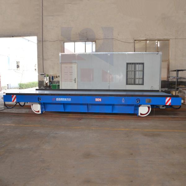 Quality 35 Tons Motorized Transfer Trolley Electric Stepless Speed Cable Reel Powered for sale