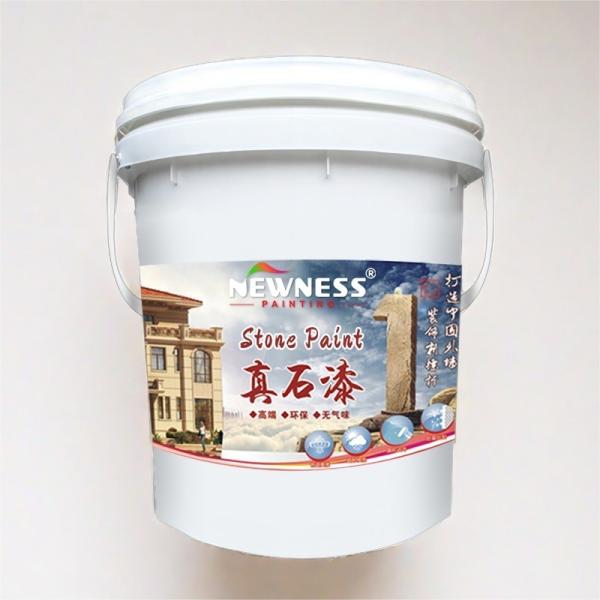 Quality Exterior Wall Paint with Imitation Faux Stone Texture and Acrylic Stone Coating for sale