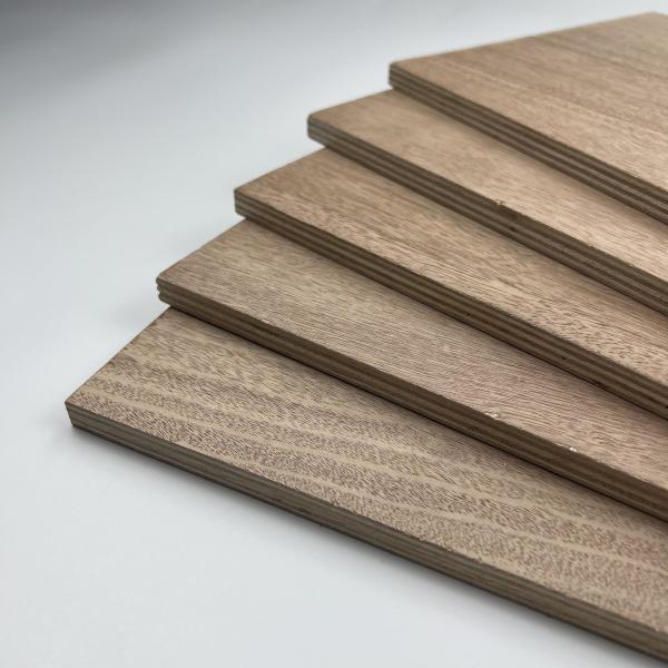 Quality Furniture Hardwood Veneer Plywood 2440x1220x18mm Mildewproof for sale
