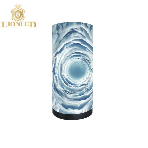 Quality Lionled P3 Indoor Flexible Led Display Screen With Cylindrical Shape for sale