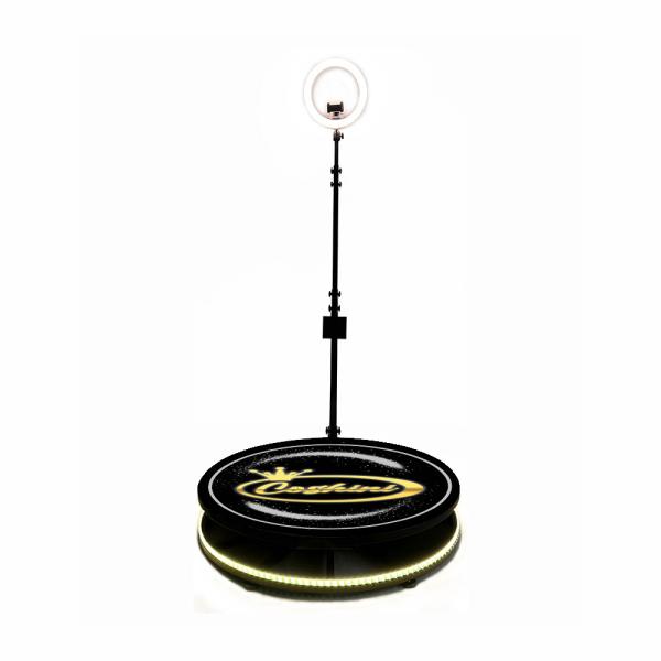 Quality Selfie 360 Degree Spinning Camera Photo Booth Tablet Rotating With Holders for sale