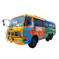 Quality 6x6 All Wheel Drive Tourist Bus 24-31 Seats Ideal for Adventure and All Terrain for sale