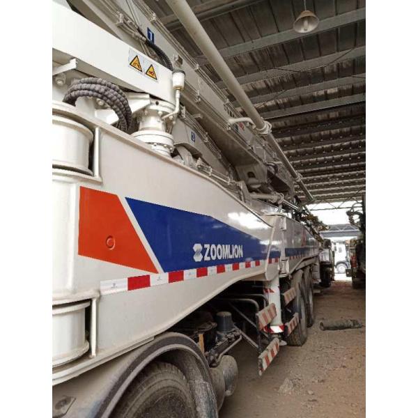 Quality 52m Actros 4141 Chassis Concrete Boom Truck , Concrete Construction Equipment for sale