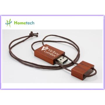 Quality Logo Customized Wooden USB Flash Drive for sale