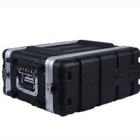 Quality Audio Processor 4u Road Case Waterproof 4 U Flight Case ABS 12" Depth for sale