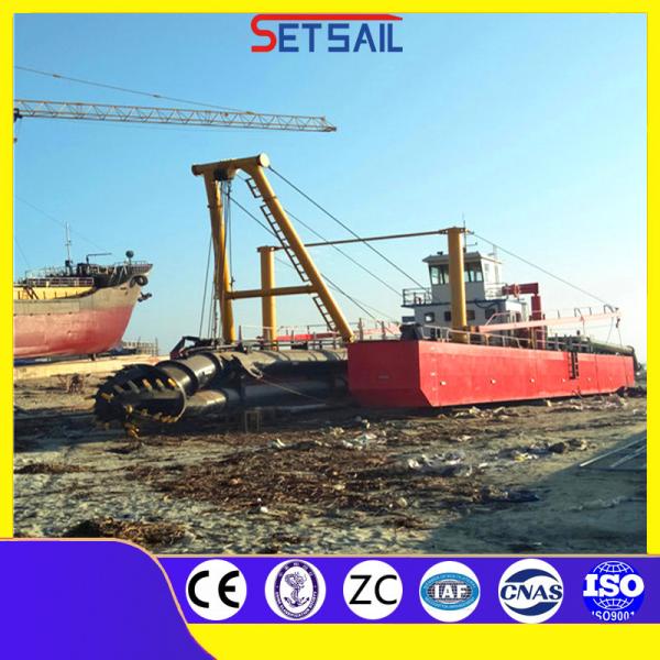 Quality 2000m3 Water Flow Hydraulic 12 Inch Cutter Suction Dredger with Booster Station for sale