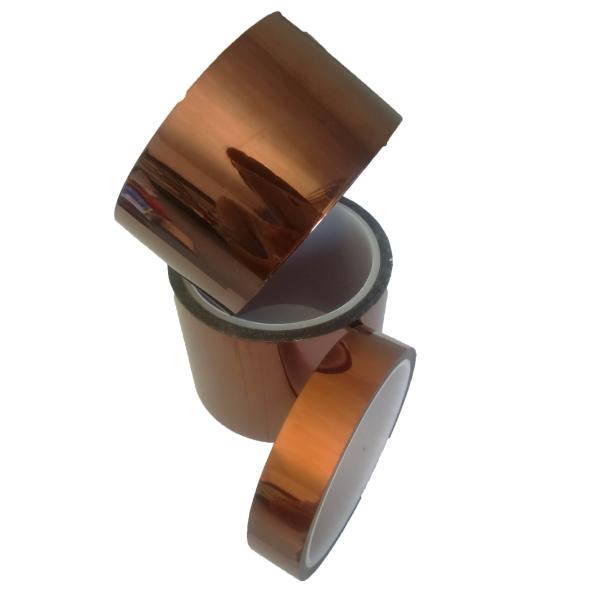 Quality 5KV Breakdown Volatge Kapton Polyimide Tape In Etching Or Fiber Optics Cable for sale