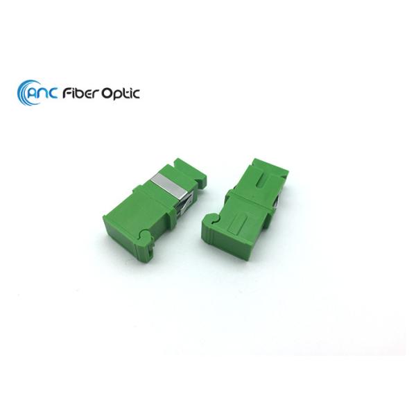 Quality PC Housing Fiber Optic Cable Adapter Flanged / Flangeless Simplex SC Side for sale