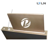 Quality Customized color motorized touch screen monitor lift with retractable microphone for sale