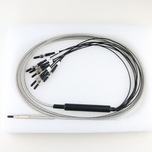 Quality Hexagonal 271-core SMA905 patch cord with armored tube for sale