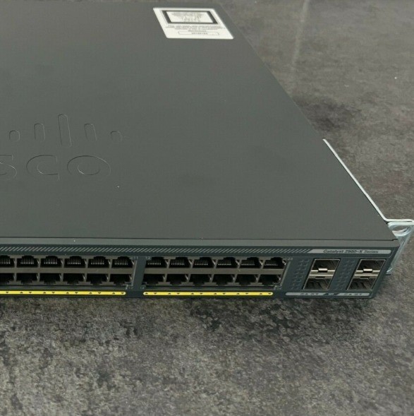 Quality 1000Mbps 24 Port Poe Switch WS-C2960X-24PS-L Switch And Original Used With Stock for sale