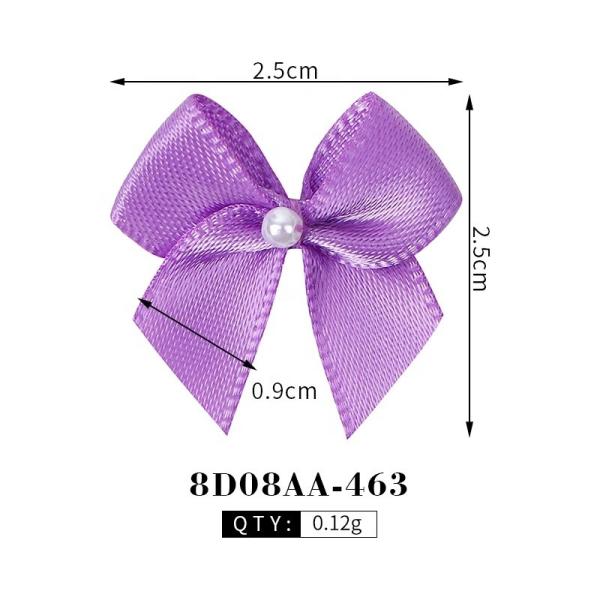 Quality Custom Logo Printed Adjustable Satin Ribbon Bow for Gift Packing MSD 196 Solid for sale