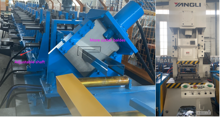  structural wall stud and track machine