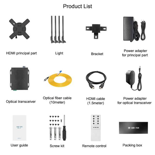 Quality 65cm 3D Hologram Fan Display for sale