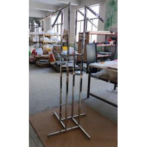 Quality Space Saving Portable Clothing Display Racks Adjustable Height Laundry Drying for sale