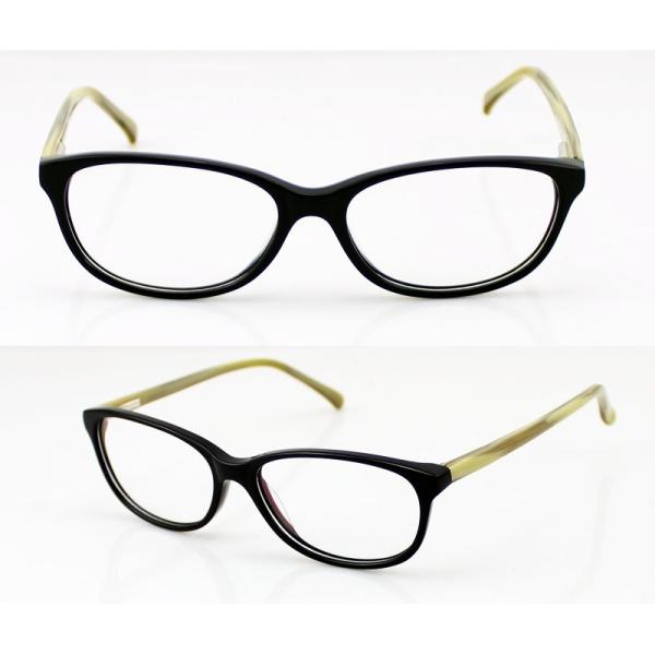 Quality Flexible Red & Black Cool Acetate Womens Eyeglass Frames for Reading for sale