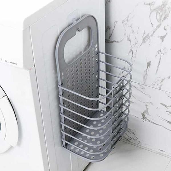 Quality Portable Multifunctional Collapsible Wall Laundry Hamper For Bathroom Save Space for sale