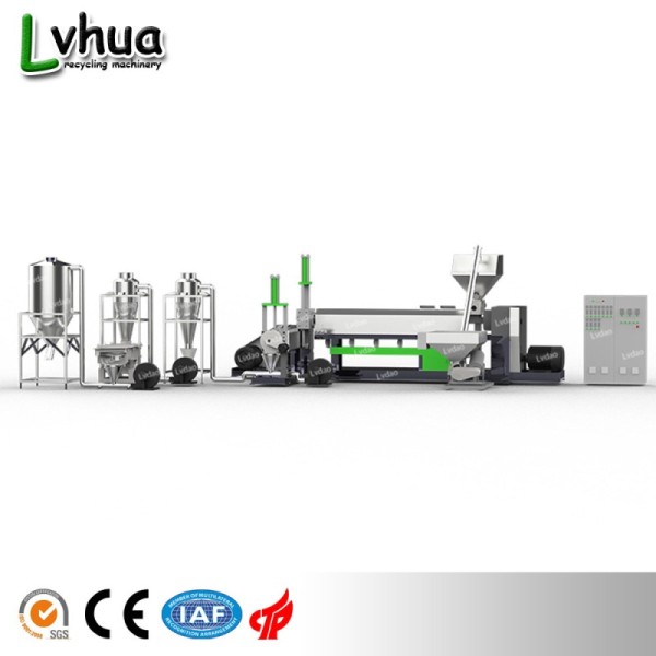 Quality Output 300-380kg/h PVC single extruder and pelletizing line power 37-15kw for sale