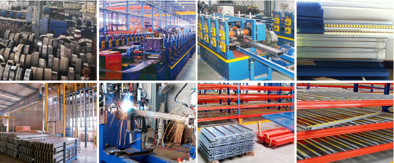 Push Back Pallet Rack High Density Warehouse Storag Rack