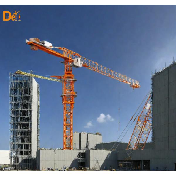Quality Used ZOOMLION Tower Crane W6013-6A Flat Top Secondhand Construction Machinery for sale