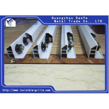 Balcony Invisible Grilles Aluminium Rail Track High Rise Building Children