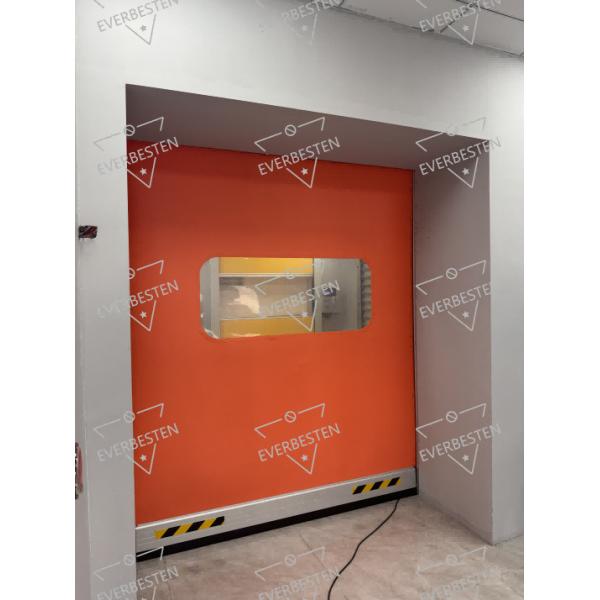 Quality Repairable Plastic Rolling Industrial Roller Doors No Dust High Speed Zipper 220v for sale