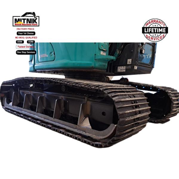 Quality 10T Steel Track Side Frame Chassis Systems Construction Parts for Heavy-Duty for sale