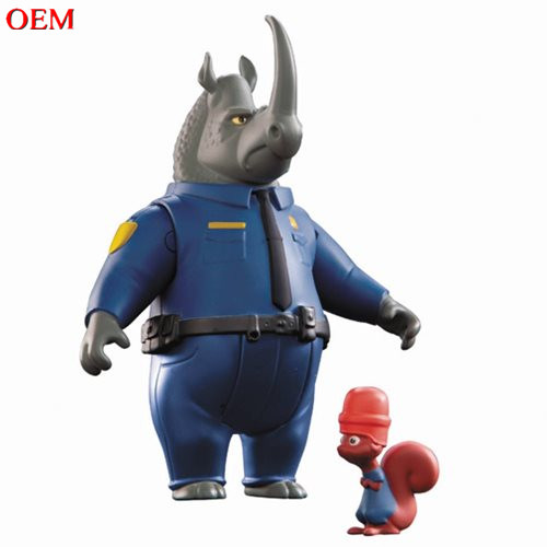 Quality Customized Toy Clawhauser And Bat Eyewitness Mini-Figure for sale