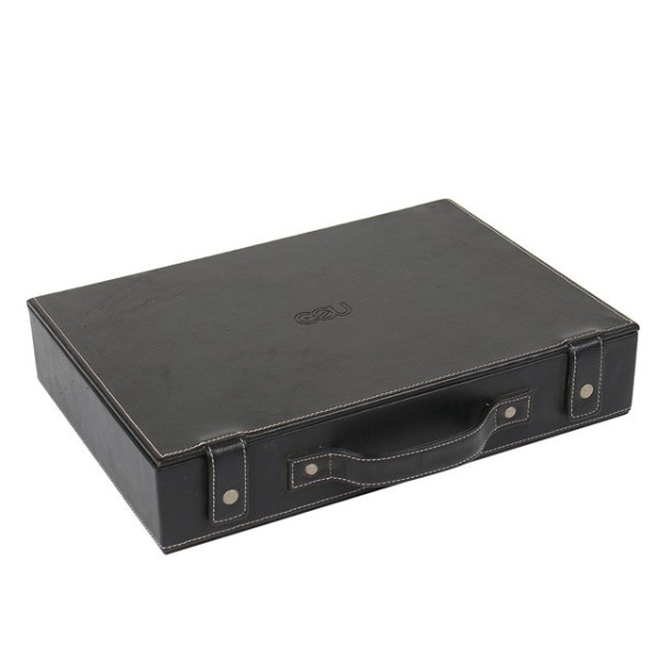 Quality Cardboard Suitcase Gift Box with Handle Box Type Rigid Boxes Printing Handling for sale
