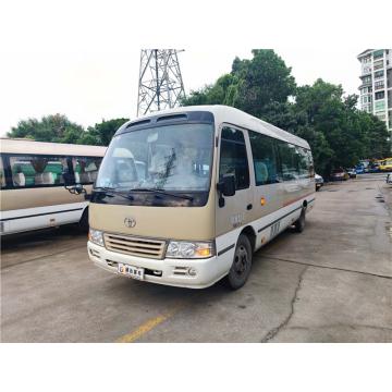 Quality Toyota Diesel Second Hand Luxury Bus 23 Seats Coaster Series for sale