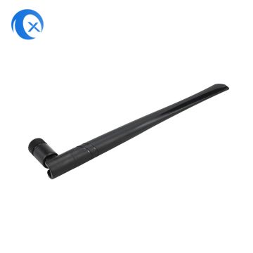 Quality 2.4G 5.8G Dual Band Omnidirectional WiFi Antenna With Swivel RP SMA Connector for sale