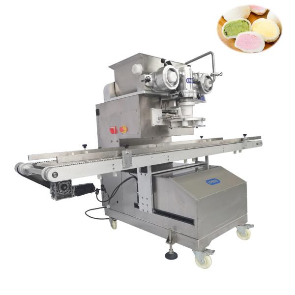 Quality P180 Automatic Mochi Ice Cream Maker Ball Forming Automatic Encrusting Machine for sale
