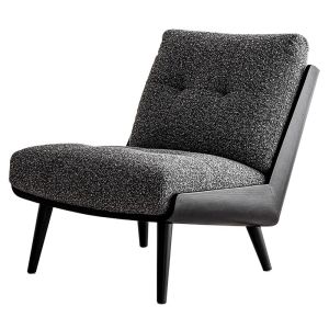 Quality Simple Leather Single Sofa Chair Modern Cowhide Leisure Atmospheric Chair Small for sale