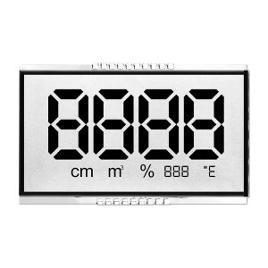 Quality Semi Transparent Segment LCD Display For Gas Tank Safety Detector for sale