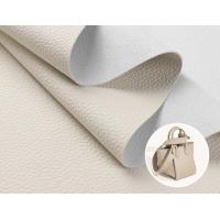 Quality Faux Synthetic Sofa Microfiber Leather Lychee Grain 1.0mm Thickness for sale