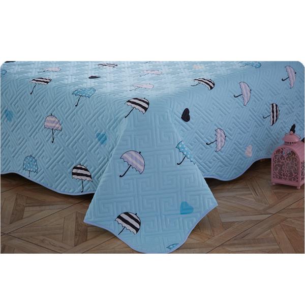 Quality Multi Needle Quilting Bed Sheet Making Machine With Border Trimming for sale