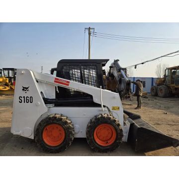 Quality Secondhand 100% Original Bobcat S160 Skid Steer Loader With 0.4m3 Bucket for sale