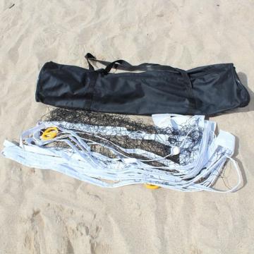 Quality PE Knotted Portable Volleyball Net 2.1m Beach Volleyball Set for sale
