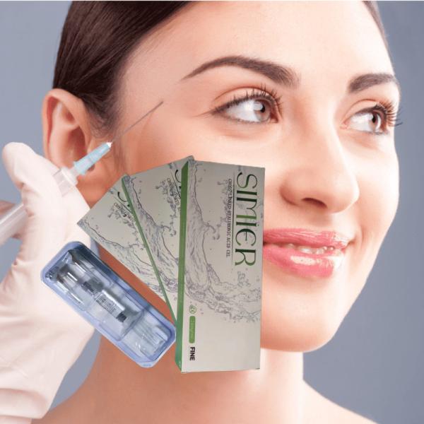Quality DEEP FINE Injectable Dermal Filler 1ml Hyaluronic Acid Lip Fillers for sale